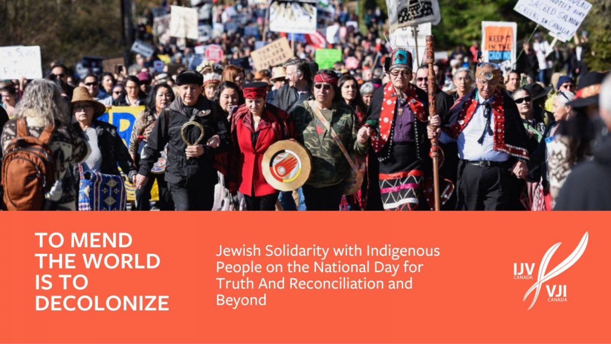 Jewish Solidarity with Indigenous People on the National Day for Truth ...